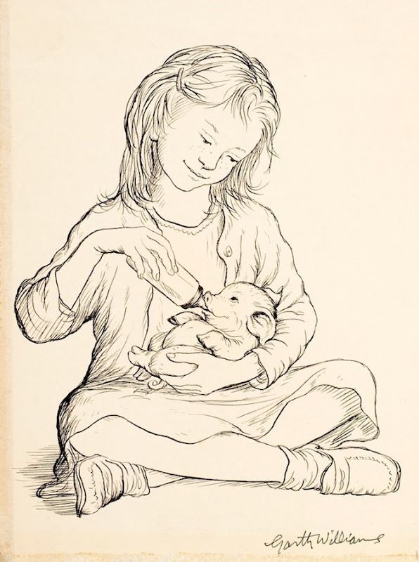 Original Illustrations of Charlotte's Web | Amusing Planet